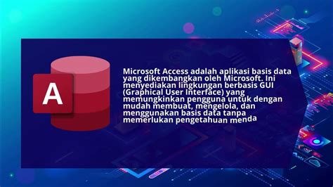 Video Pengenalan Dan Tutorial Microsoft Access Youtube