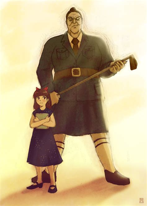 Matilda And The Trunchbull By Greenglassesgirl On DeviantArt