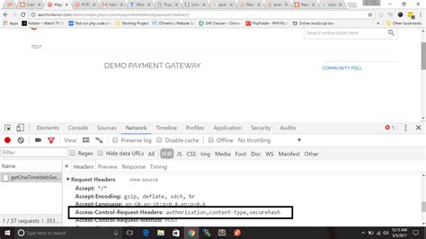 Jquery I Cant Able To Send Custom Header With Ajax Call Stack Overflow