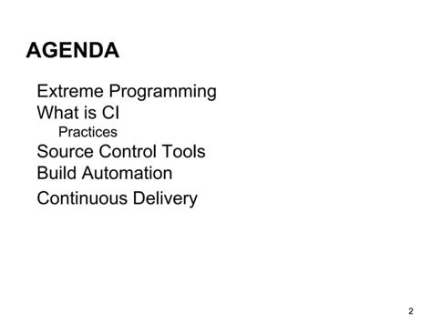 continuous integration for beginners pptx