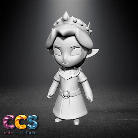 Archivo Stl Princess Zelda Chibi 👸 3mf・diseño Para Descargar Y Archivo Stl Princess Zelda Chibi 👸 3mf・diseño Para Descargar Y