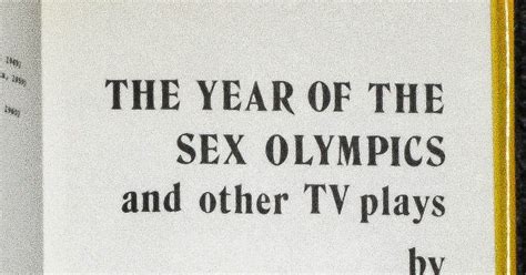 All Too Human The Year Of The Sex Olympics Made True In