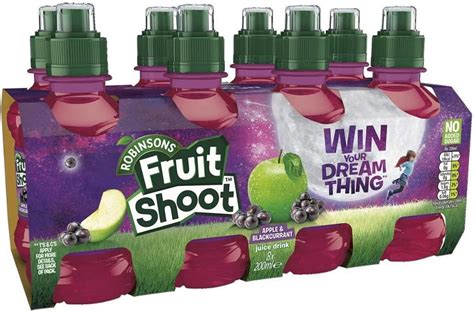 Robinsons Fruit Shoot Apple & Blackcurrant, 8x200ml : Amazon.co.uk: Grocery