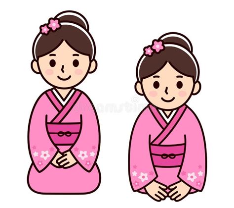 Japanese Bowing Cartoon Vector Stock Illustrations 59 Japanese Bowing