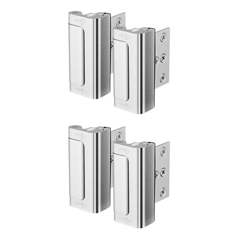Raindrops 4 Pcs Door Reinforcement Lock Door Security Device Front Door