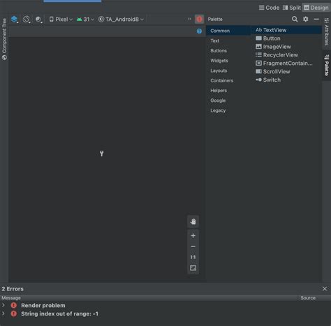 Java Android Studio Activity Disappeared When Trying To Fix Layout Issues Stack Overflow