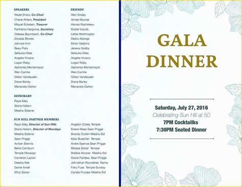 45 Sports Banquet Program Templates Free Heritagechristiancollege