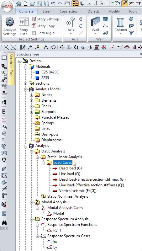 Static Linear Load Case