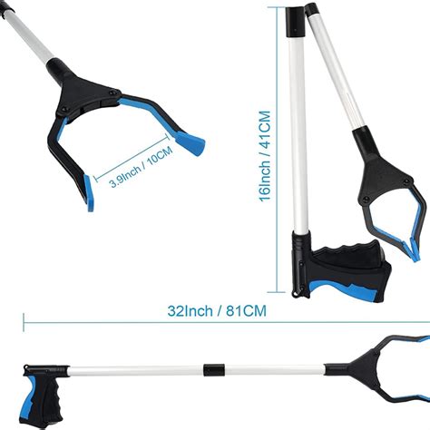 Foldable Litter Reachers Pickers Pick Up Tools Gripper Extender Picker