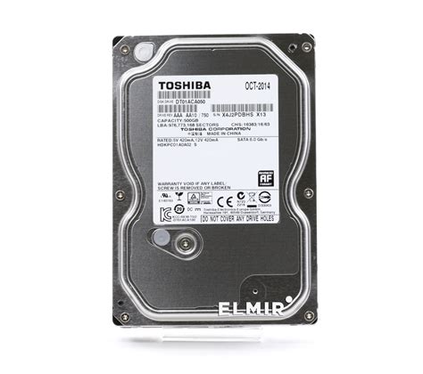 Жесткий диск 3.5" SATA 500GB Toshiba (DT01ACA050) купить | Elmir - цена ...