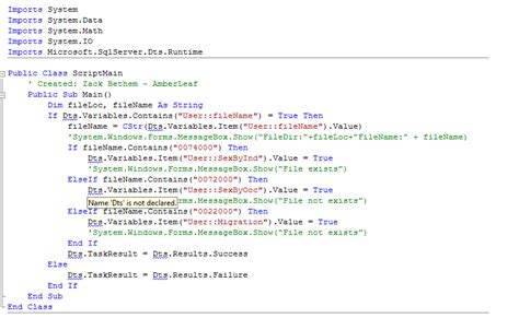 Sql Server 2005 Conditional Data Flow Based On Source Csv Filename