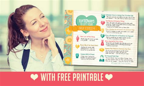 Top Ten Ways To Boost Your Self Esteem