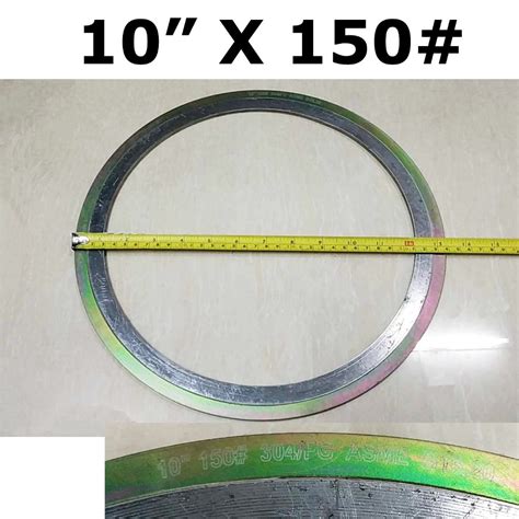 Flexitallic Gasket 10 X 150 Spiral Wound Gasket 304fg Asme B1620