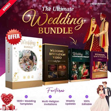 Ultimate Wedding Editing Bundle For Photographers And Videographers