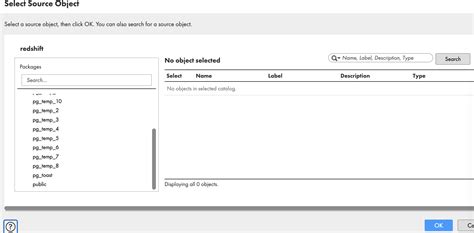 Source Object Cant Find My Schema