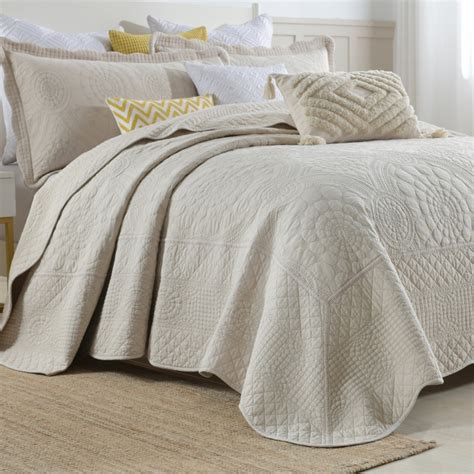 Mekella Cotton Twill Patchwork Quilt Set Foter