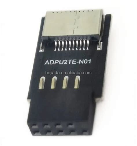 Usb Type E Socket To Usb 2 0 9pin Male Header Converter Adapter Card Straight Plug In Stock