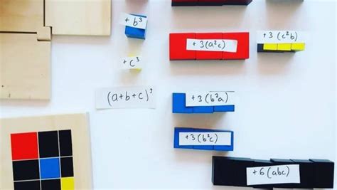 Trinomial Cube Northwest Montessori Preschool