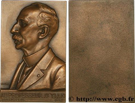 Science And Scientific Plaquette Albert Tian Fme676926 Medals