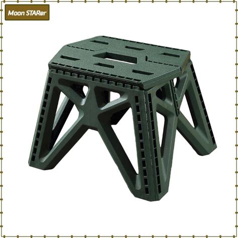 Moon Starer Foldable Step Stool Footstool Home Step Stool For Outdoor