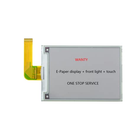 Eink Epaper EPD Inch Low Power Consumption Front Light Capacitive Display Epaper Display