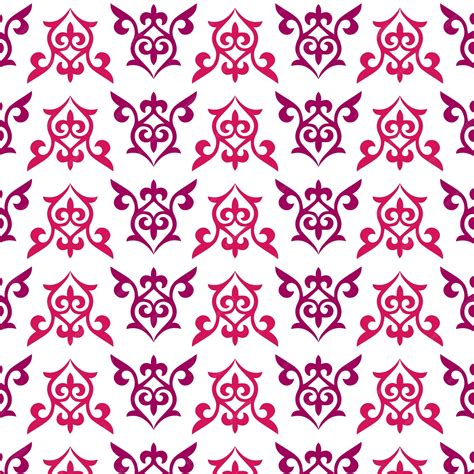 Premium Vector Kazakh Design Backround Seamless Pattern