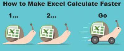 Methods Of How To Speed Up Excel
