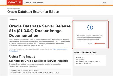 User Guide Oracle Database In A Podman Container Install Ords Locally And Access A Sql