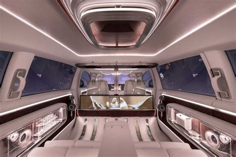 Vorstellung Mercedes Vision V Luxuriöser Vito Zwilling Mit Spitzer