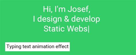 Create Text Typing Effect With Vanilla Javascript