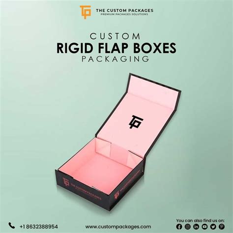 Rigid Flap Boxes Premium Packaging For Your Products