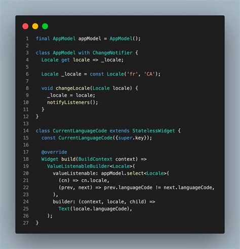 ChangeNotifier Selector