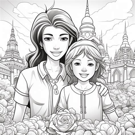 รวม รูปภาพระบายสีวันแม่ 2566 เติมสีให้ลายเส้น ทำการ์ดสวยให้คนที่รัก Thaiger ข่าวไทย