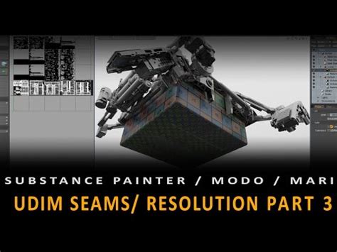 UDIM Texturing In Substance Painter Polycount
