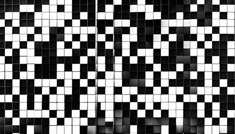 Monochrome Square Pattern Background Premium Ai Generated Image
