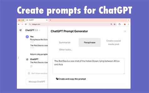 ChatGPT Prompt Generator Google Chrome 용 확장 프로그램 다운로드