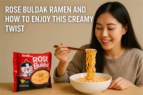 Rose Buldak Ramen Review And How To Enjoy This Creamy Twist