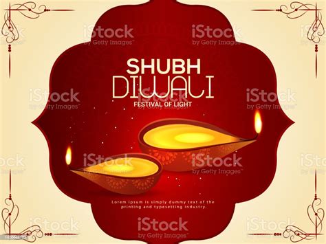 행복한 디왈리 축하 배경의 크리에이티브 벡터 일러스트 레이 션 디야 램프에 대한 스톡 벡터 아트 및 기타 이미지 디야 램프 일러스트레이션 공휴일 Istock