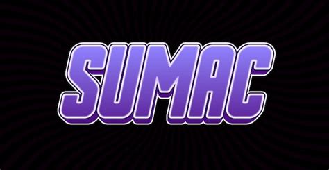 Premium Vector Sumac Fully Editable 3d Vector Text Effect