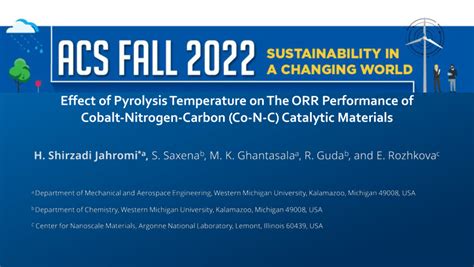 Pdf Effect Of Pyrolysis Temperature On The Orr Performance Of Cobalt Nitrogen Carbon Co N C