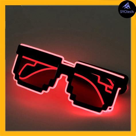 Tik Tok Led Luminous Glasses Mosaic Trampody Nightlight Led New