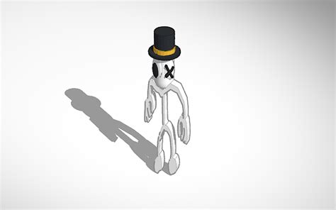 3d Design White Rainbow Friends Tinkercad