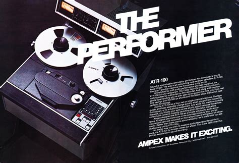 Reel To Reel Tape Recorder Manufacturers Ampex Electric And