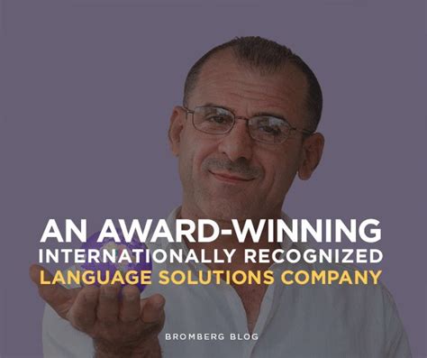 A Language Services Company • Bromberg And Associates