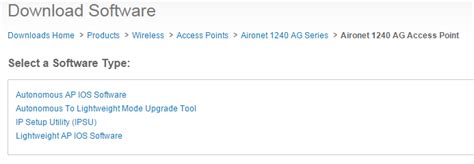 Cisco胖apand瘦ap之间的模式转换 Lwapp Lightweight Mode To Autonomous Conversion