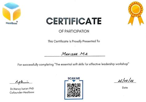 Manisha M A On Linkedin Successfully Completing The Essential Soft Skills For Effective Leadership