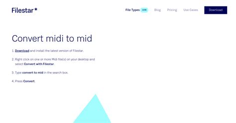 Filestar Convert Midi To Mid