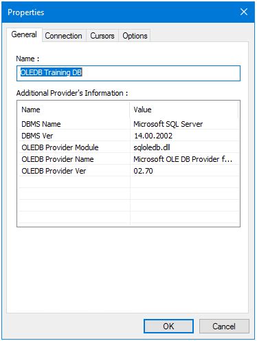 OLEDB Query Tool Whitepaper Database Query OLEDB Tool