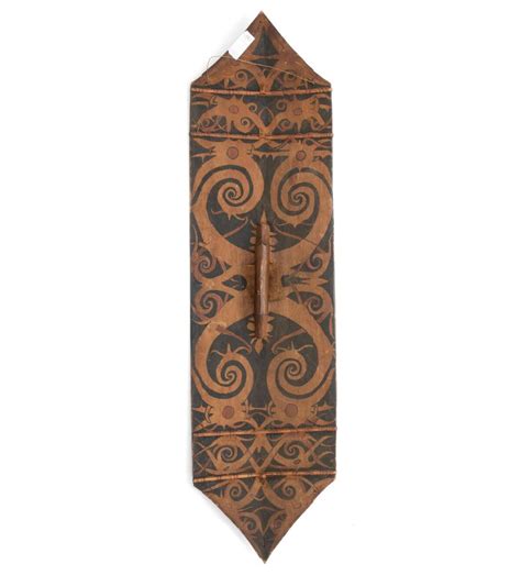 A Dayak Shield Borneo Indonesia Artkhade