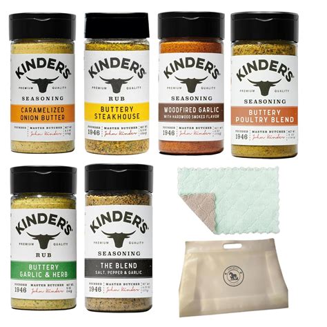 Kinders Seasoning Variety Pack The Blend Buttery